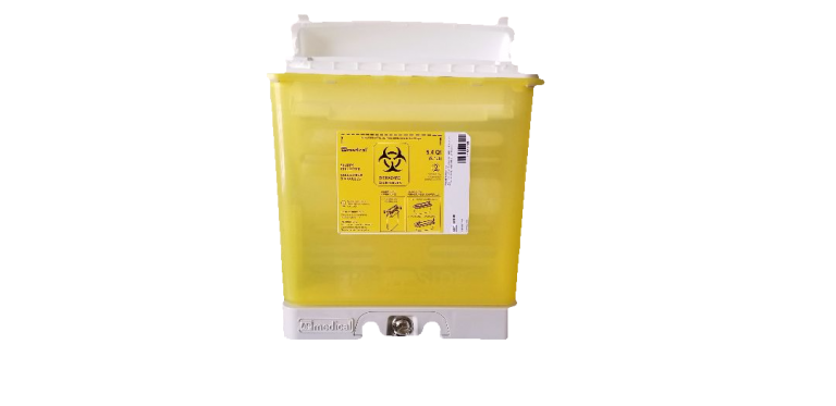 Wall mount Sharps Container - 5.1 Litre - Medical Solution